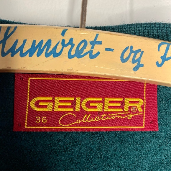 geiger | Sweaters | Vintage Geiger Austrian Boiled Wool Cardigan ...